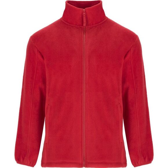 Roly | Jackets & Coats | Roly Mens Artic Full Zip Fleece Jacket Red ...